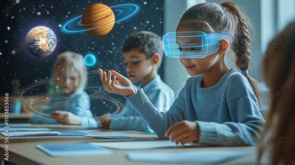 Immersive VR Learning Experience: Children Explore the Solar System in ...