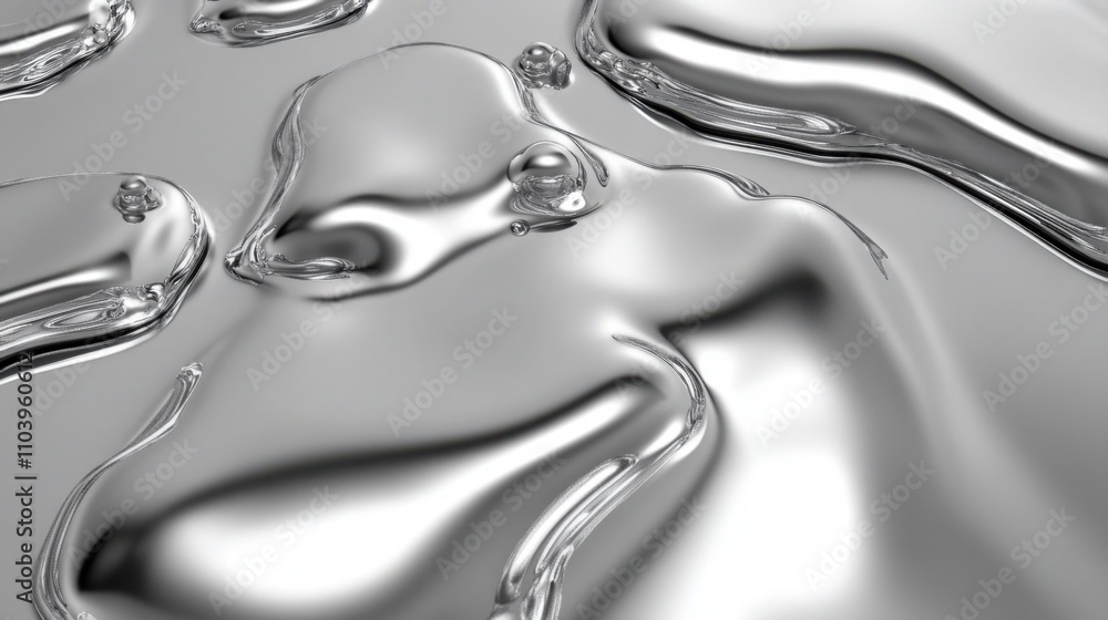 Liquid Mercury-Silver Droplet Cascades: Metallic Luminescence and Ultra ...
