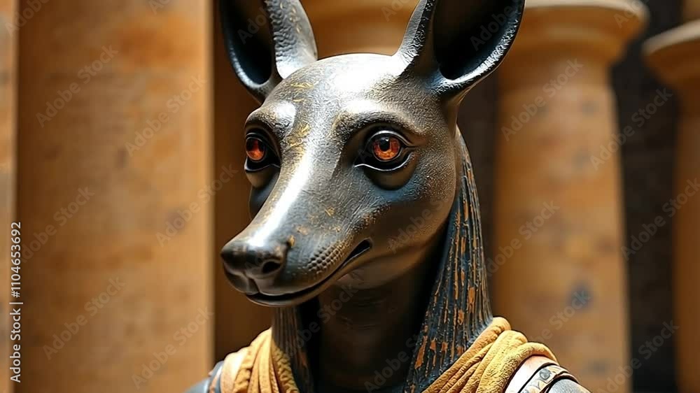 Anubis is the god of mummification and the afterlife. He is a jackal ...