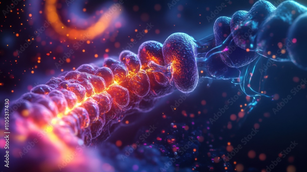Diagram showing the pain modulation pathway in the nervous system ...
