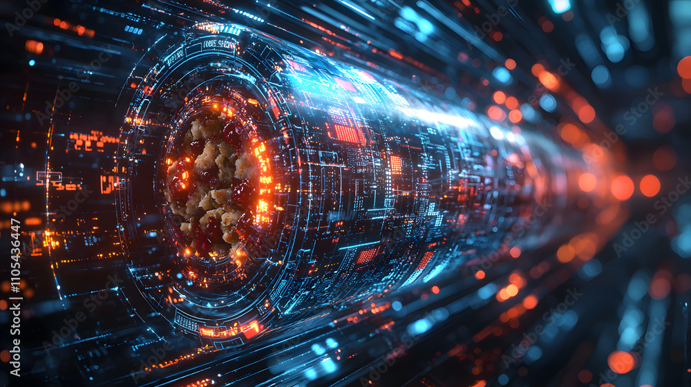 technology, fractal, space, motion, backdrop, concept, light, design ...