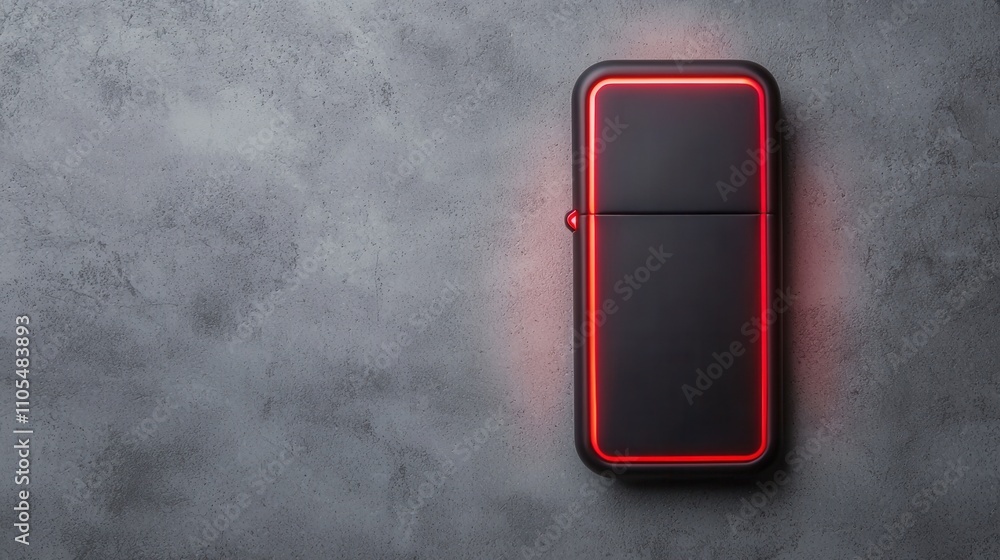 Lighters portable and smoking, A sleek, modern device with a black body ...