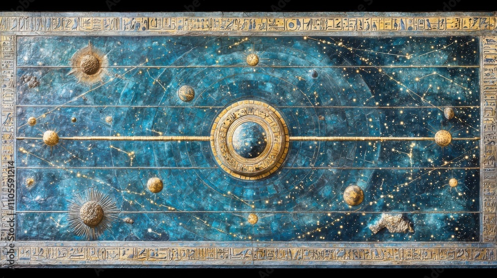 Photo & Art Print Exploring ancient egyptian stellar mapping ...
