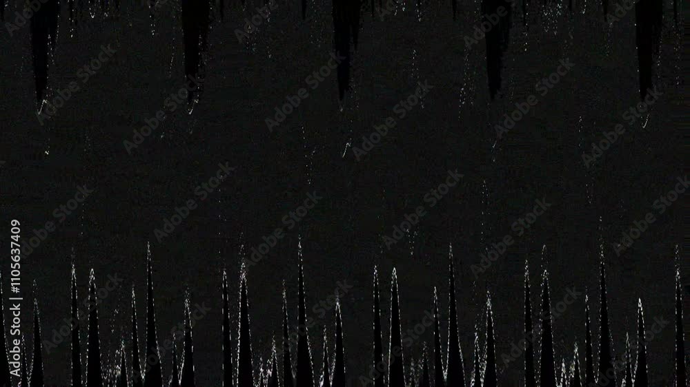 Retro VHS Tape Overlay Footage 4K Glitch Noise Static Distortion ...