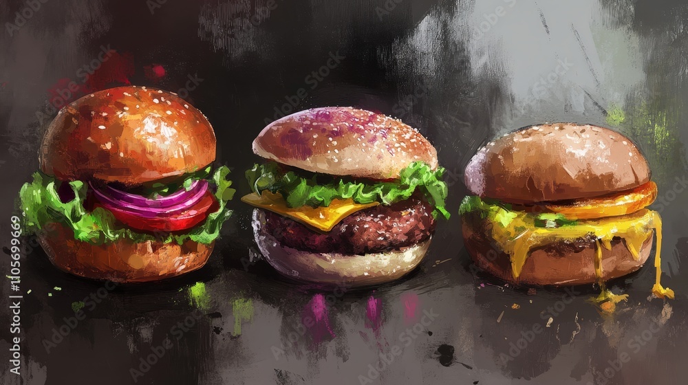 After creating the basic form of the food item, smooth the surface and ...