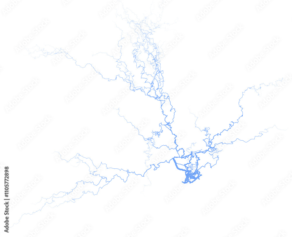 Photo & Art Print Electric Spark: A crackling, sparking bolt of ...