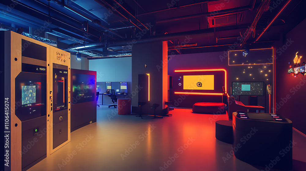 Innovative game design lab with interactive prototypes and user ...