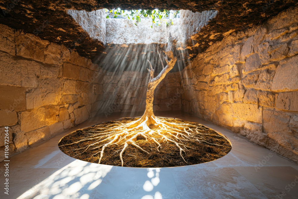 Exploring the underground roots of bethlehem a symbolic nativity scene ...