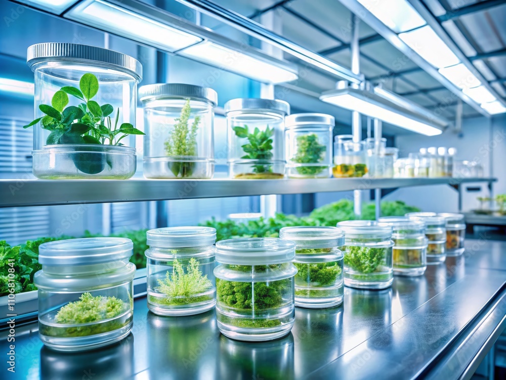 Captivating Visuals of Plant Tissue Culture Techniques in a Laboratory ...