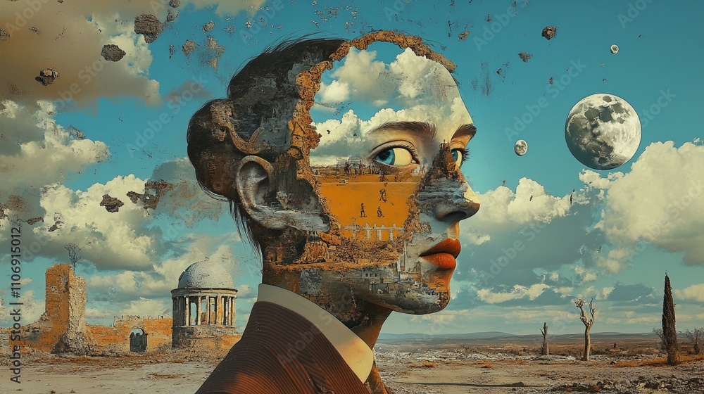 Poster Surrealist self-portraits across history: famous artists ...