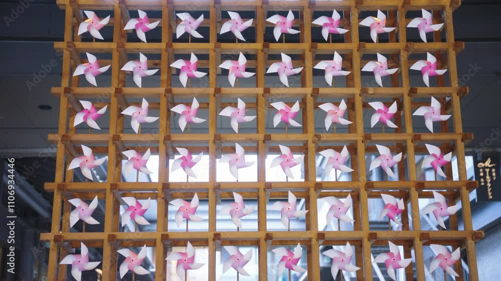 Arashiyama Origami Pinwheel Display, Japanese Crafts in Kyoto ...
