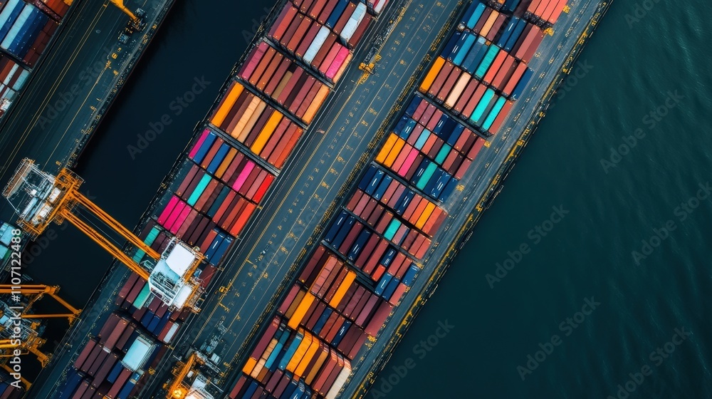 A modern freight forwarding system, showing a network of global ...