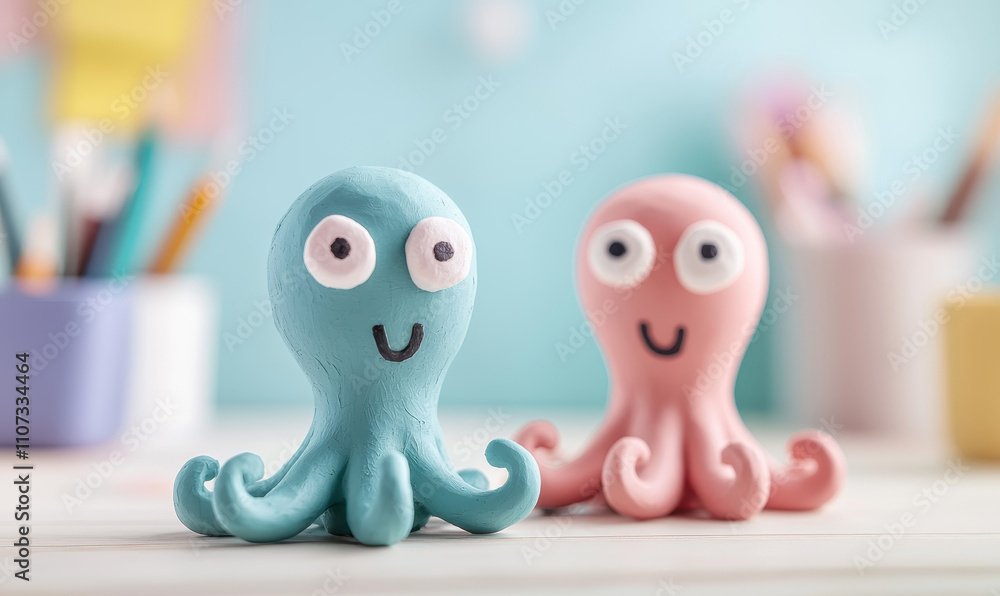 Delightful Clay Octopus Models: Creative Ideas for Handmade Crafts and ...