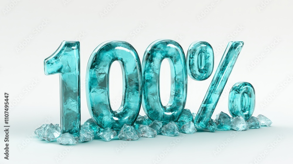 100 percent ice frozen, crystal clear ice numbers, refreshing cold, ice ...