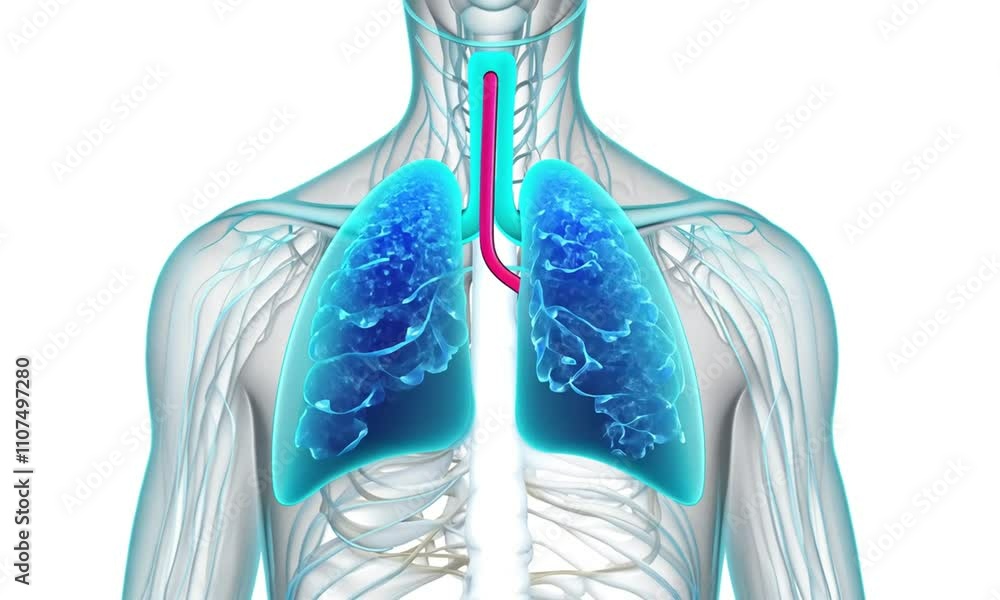 Inspiration and Expiration phases that show the flow of air into and ...
