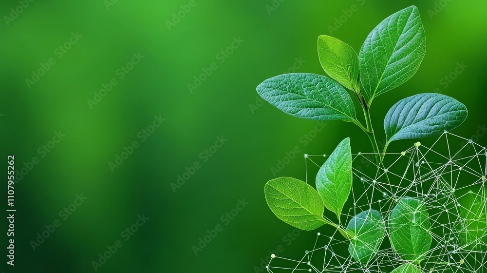 An Stock hyper-realistic banner background highlighting corporate ...