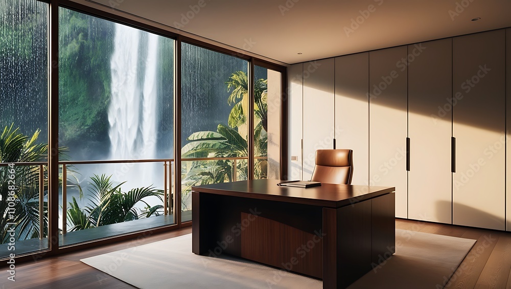 This ultra-high 8K image encapsulates the elegance and tranquility of a ...