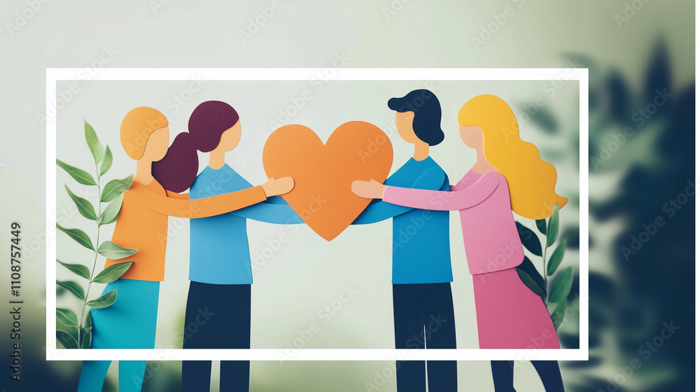 Diversity inclusion equity Social gathering and community help support ...