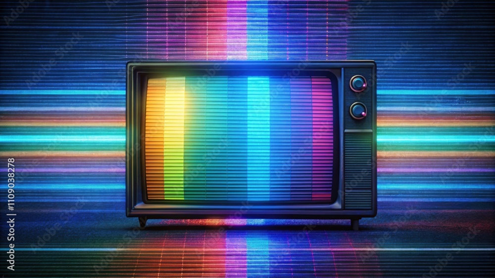 VHS noise lines and pixel TV film scratch abstract wallpaper background ...