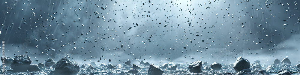 Hailstorms: The Ice Pellets of Severe Thunderstorms - Visualize a scene ...