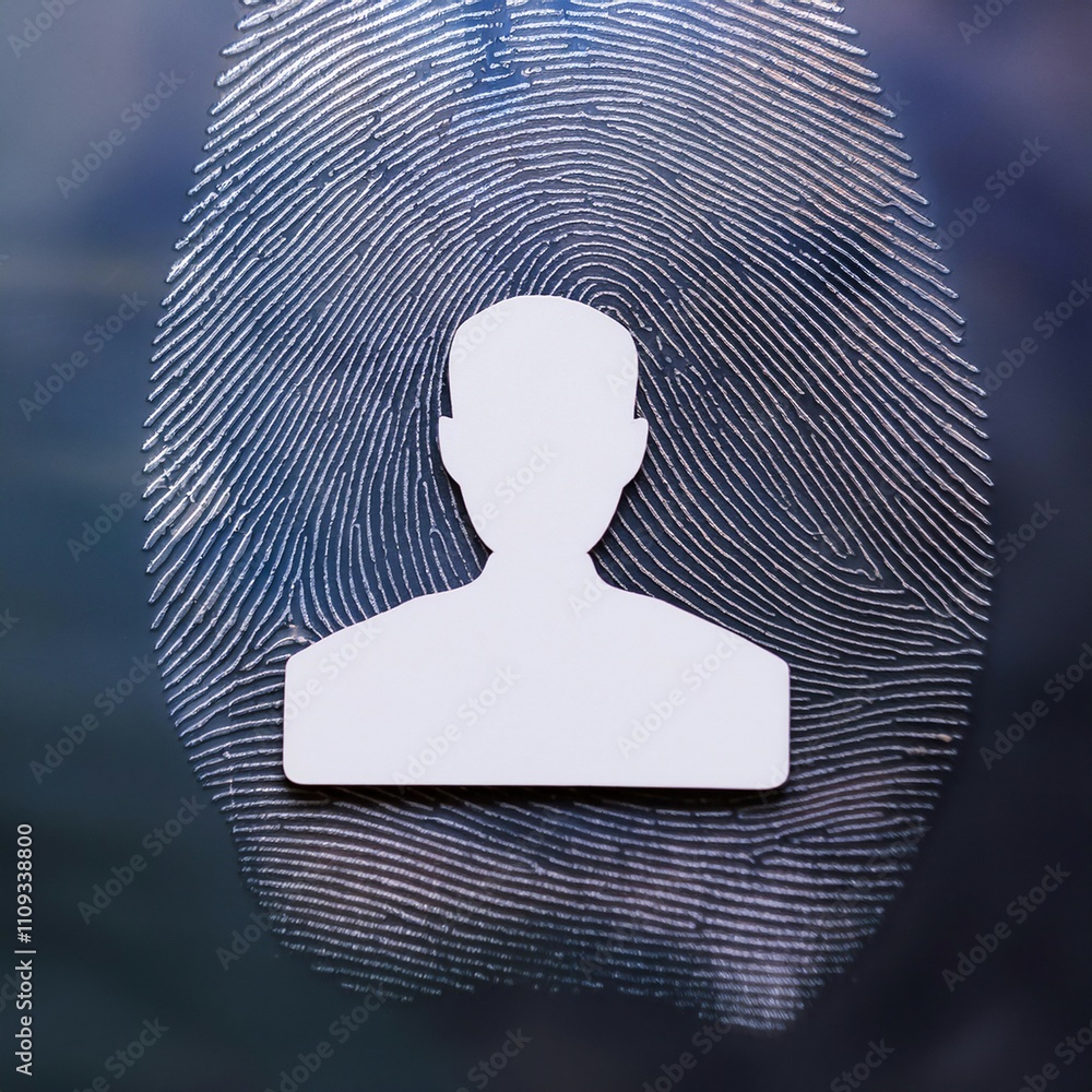 Profile and identity, featuring symbols like a user icon, ID card, and ...