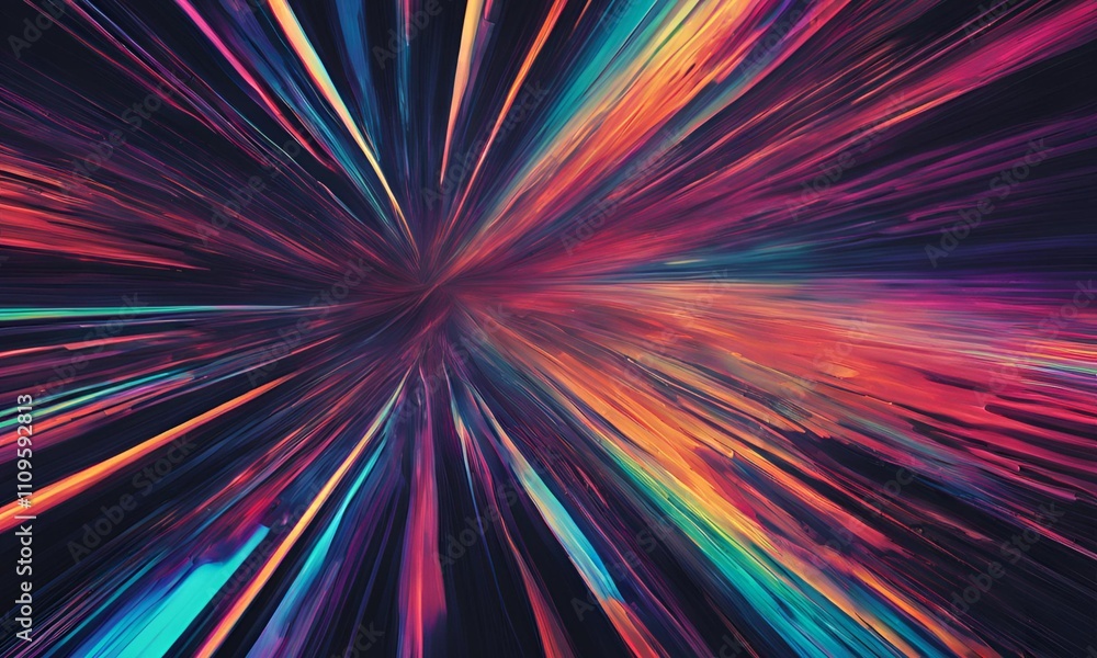 Retro VHS Lines with light distortions and glitches Stock Illustration ...