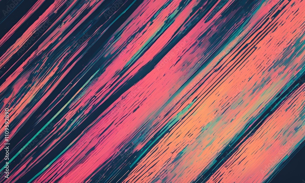 Retro VHS Lines with light distortions and glitches Stock Illustration ...