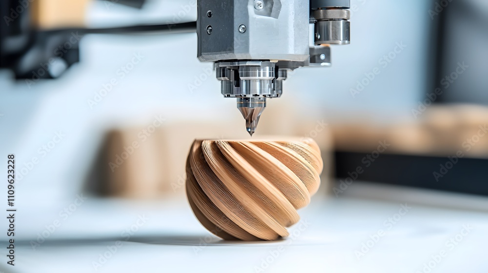 Innovative manufacturing process using material science printing ...