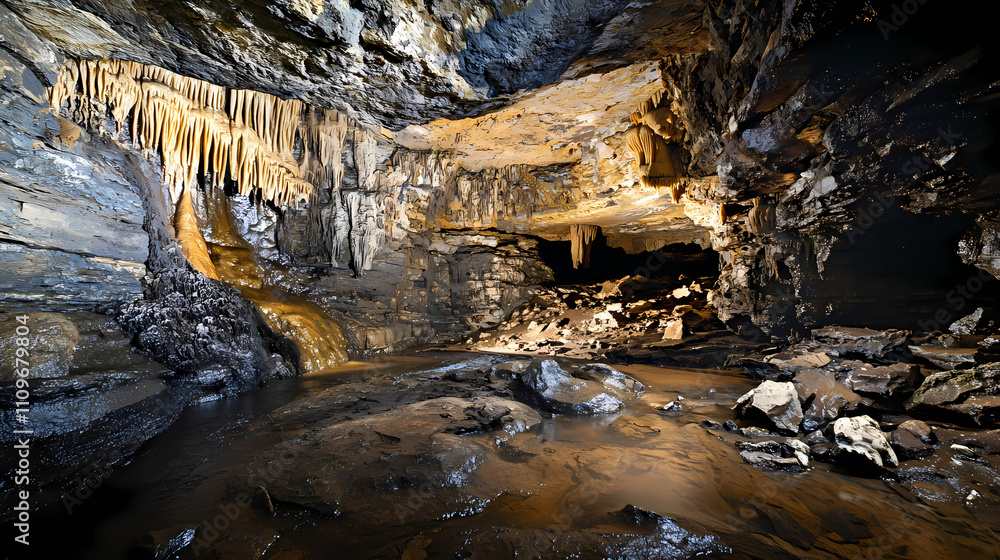 Explore the ancient aillwee cave in ireland's burren region on july ...