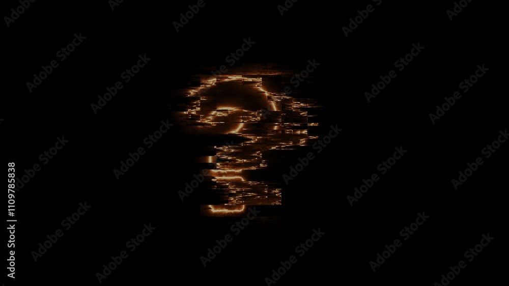 glitch neon question mark animation, Neon question mark icon animation ...