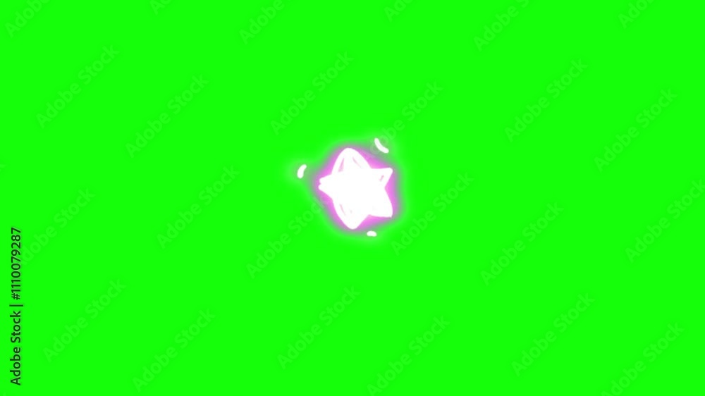Green screen animation motion graphic with chroma key clip template 4k ...