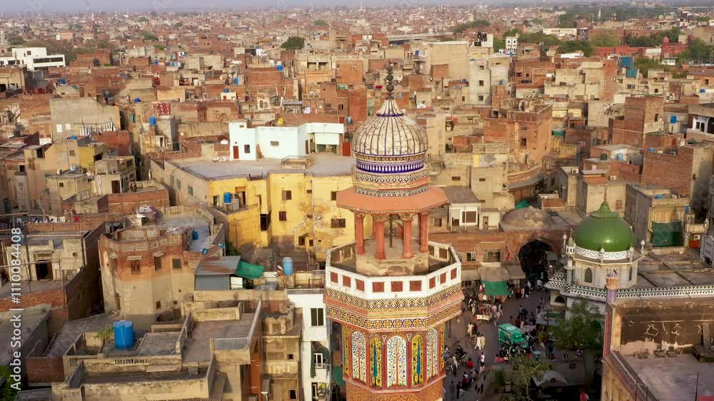 The Wazir Khan Mosque. Persian romanized: Wazir Khan Mosque is a 17th ...