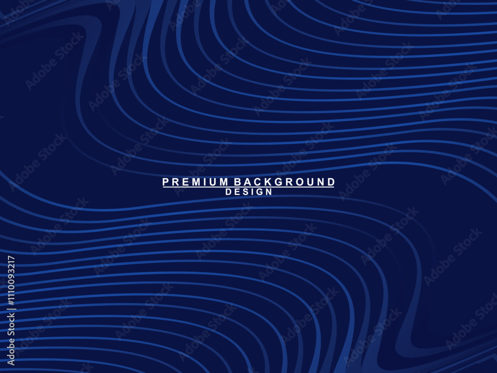 Premium background design with dark blue luxury motif. Vector ...