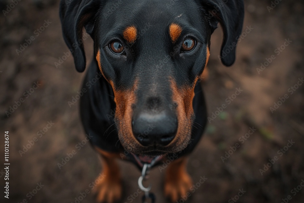 scary guard dog, dobberman pinscher guard dog brave guard dog breed ...