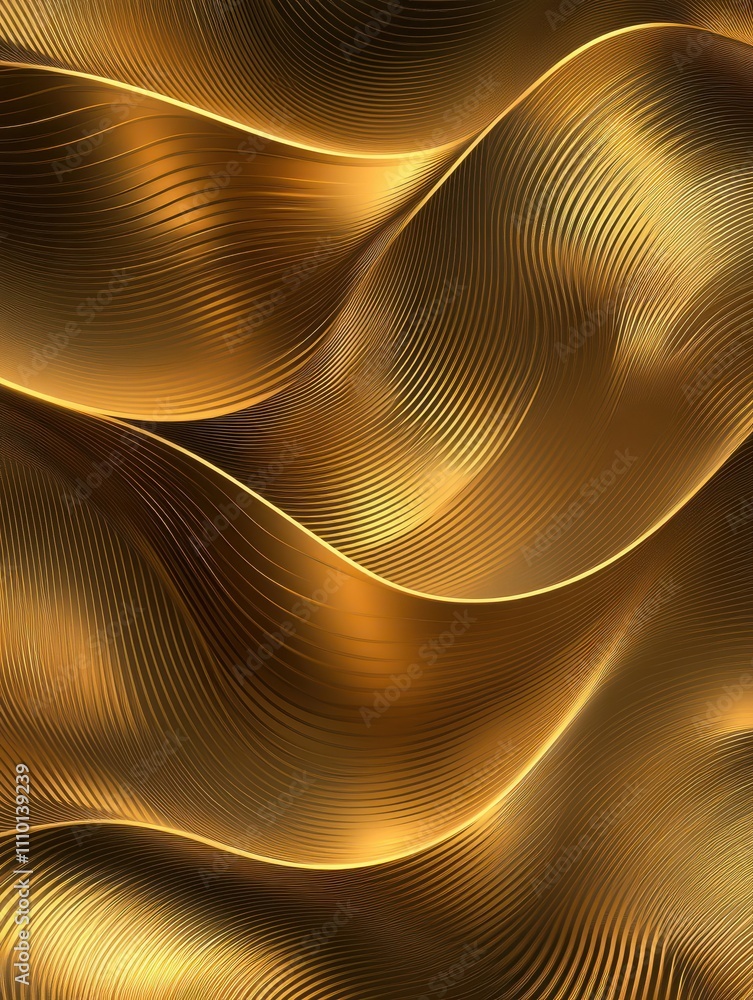 Gold abstract line arts background vector. Luxury wall paper design for ...