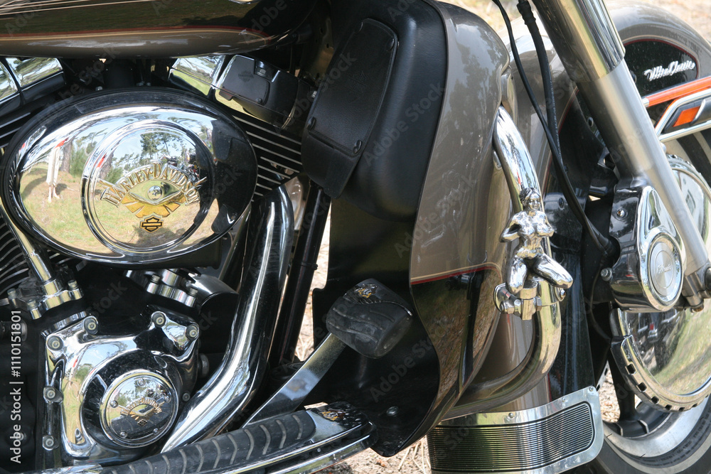 harley-davidson ultra classic logo brand motor and engine text sign on ...