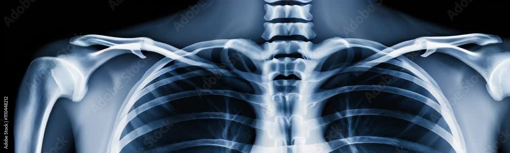 Human skeleton X-ray visualization of the human skeletal system skull ...