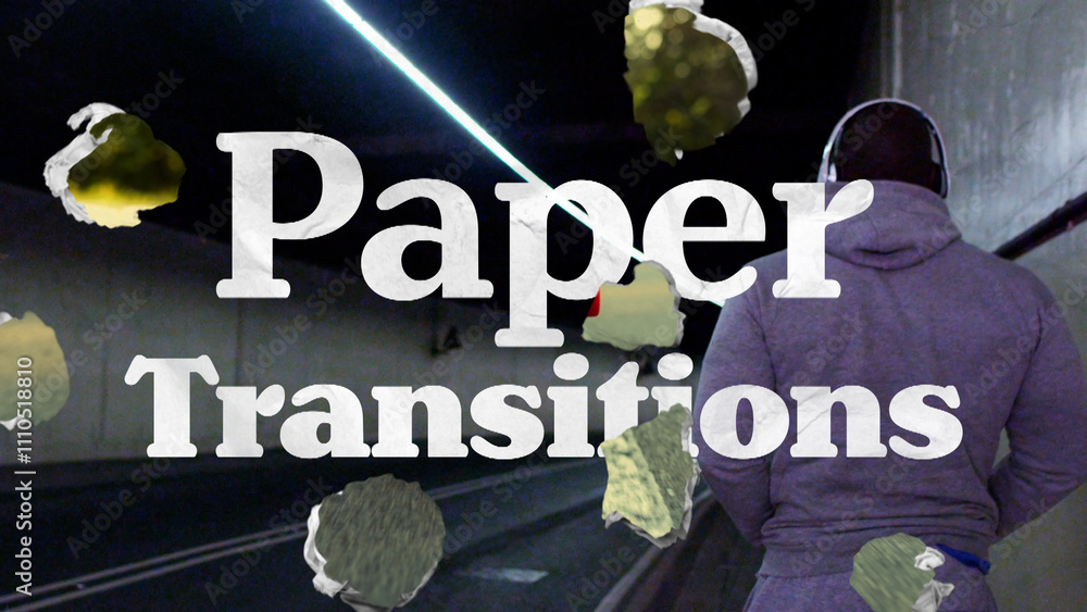 Paper Transitions Stock Template | Adobe Stock