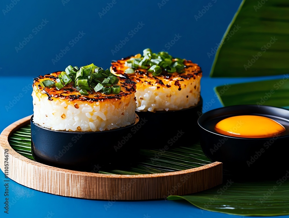 Filipino puto cheese, steamed rice cakes topped with melted cheese ...