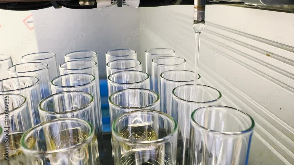 Green fluorescent chemical compound is separated in liquid ...