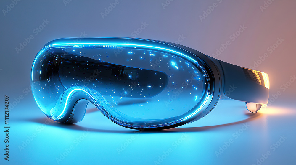 Innovative virtual reality goggles designed for an immersive experience ...
