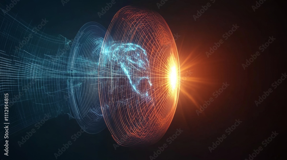 Fotografía Earth axis diagram illustration showing the tilt of the ...