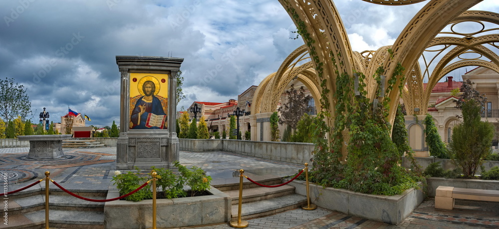 Sevastopol, Russia. October 07, 2024. The unusual architecture of the ...
