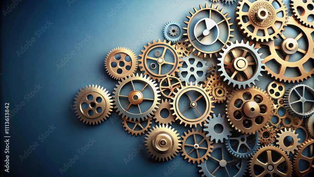 of gears representing compliance, compliance, rules, regulations ...