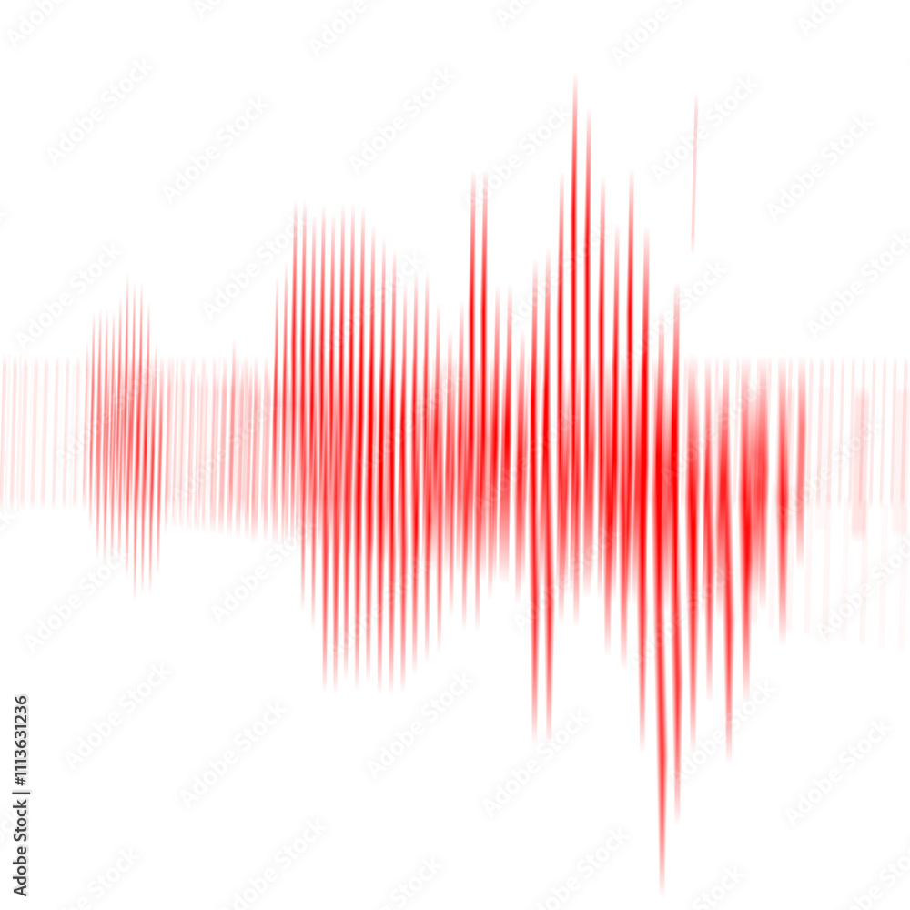 Abstract sound wave stripe lines colourful gradient blue purple ...