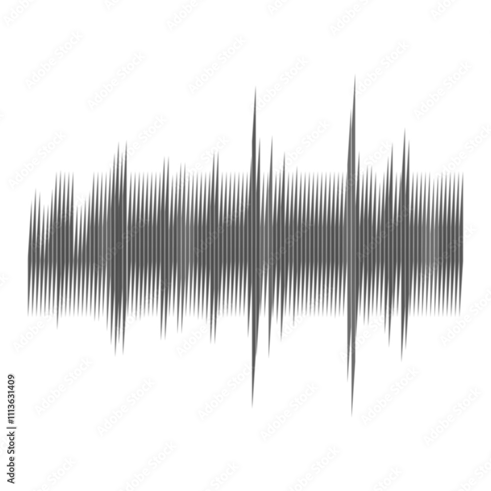 sound and audio waves. Volume wave ,Waves of the equalizer isolated on ...