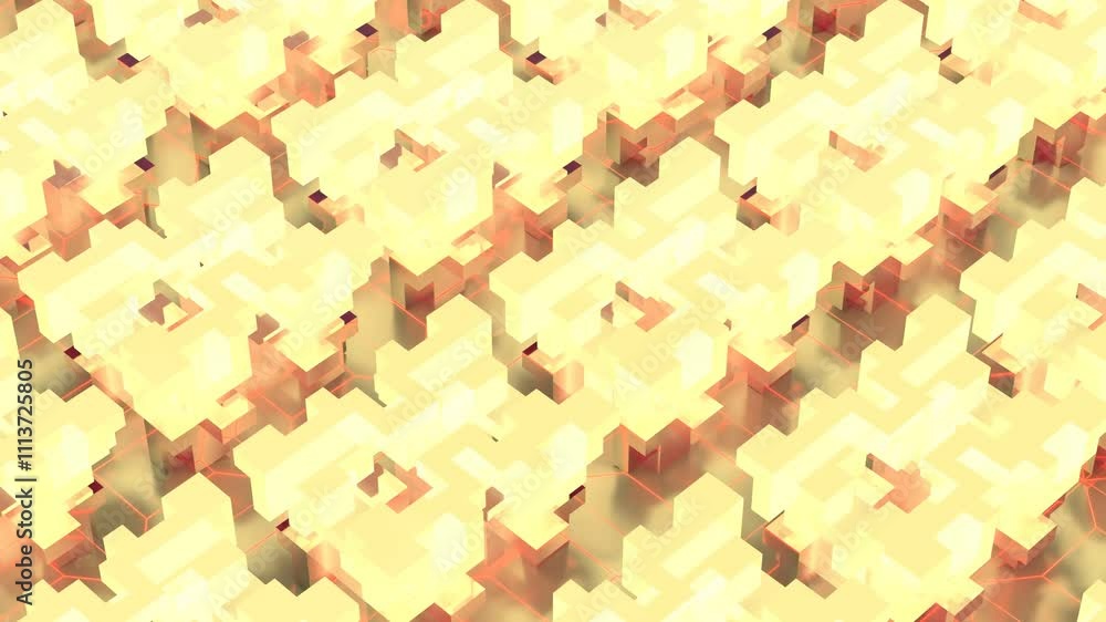 Futuristic Tech Animation Depicting AI-Driven Digital Fabrication and ...