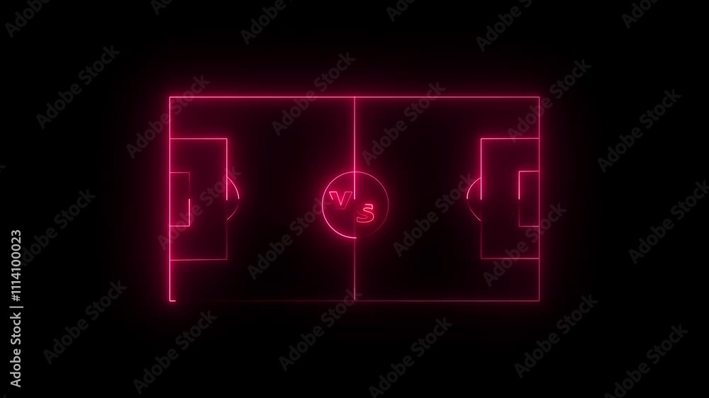 VS 2025 ,Football championship match versus teams intro sport alpha ...