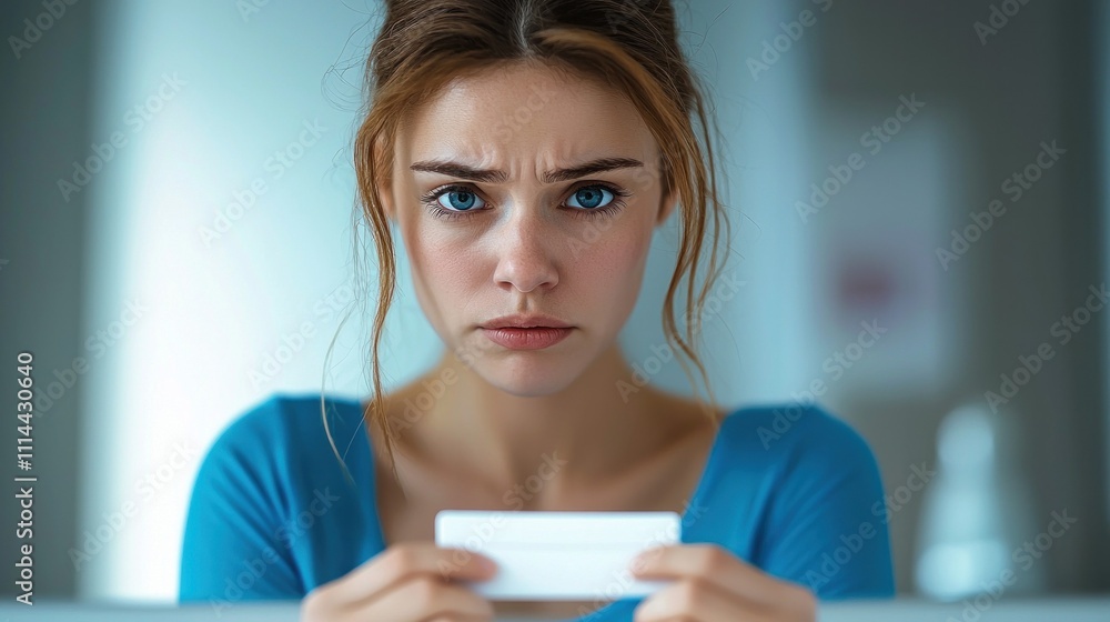 Stunning conceptual photo representing shock and emotional reactions to ...