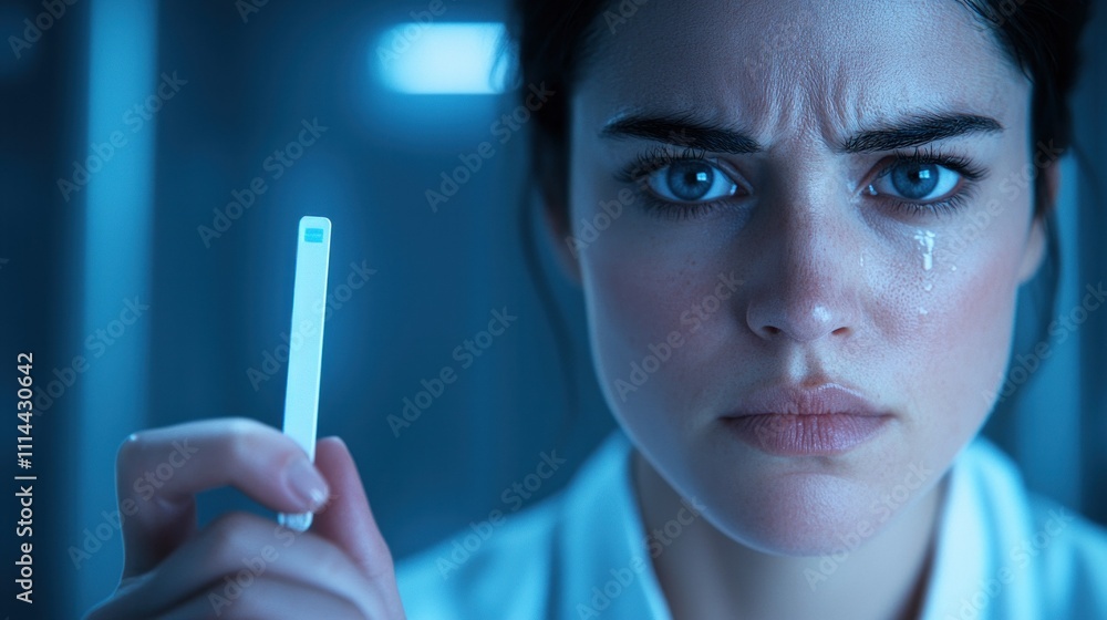 Stunning conceptual photo representing shock and emotional reactions to ...